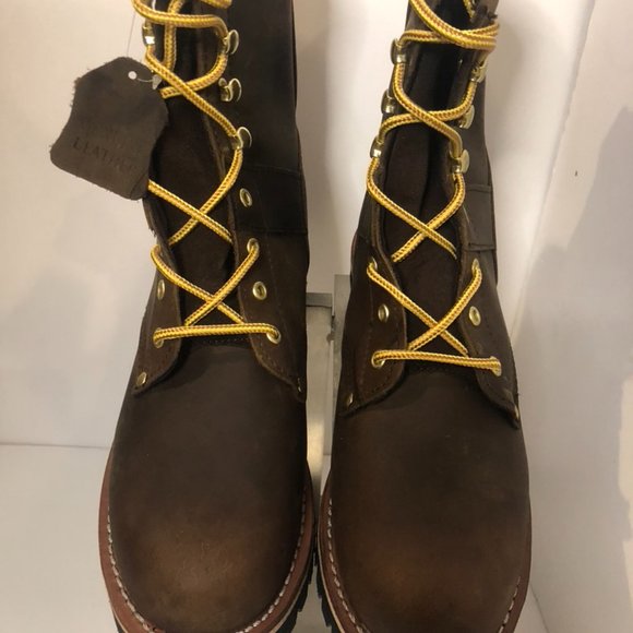 Shoes | Tree Climbing Logger Mens Leather Upper Boots | Poshmark